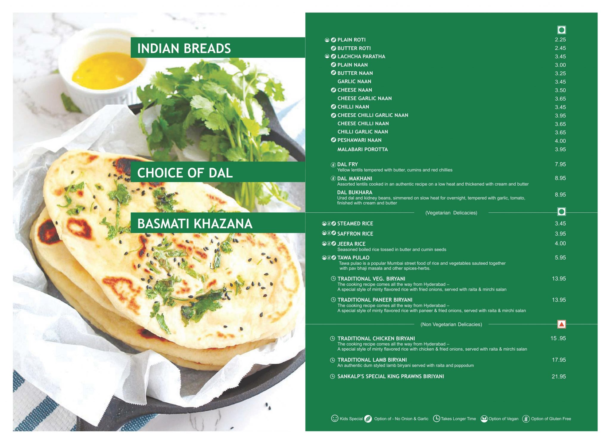 Menu – Sankalp UK